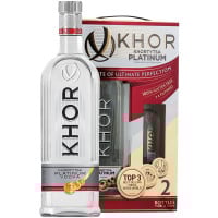 Khortytsa Khor Platinum Vodka Gift Set | Caskers