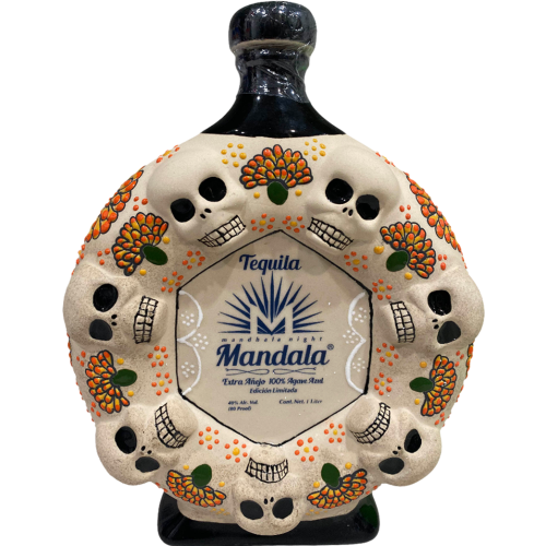 Mandala 'Dia De Los Muertos' Limited Edition Tequila Extra Anejo (1L ...