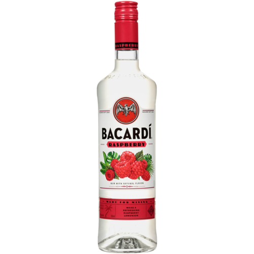 Bacardi Raspberry Flavored Rum (50mL) | Caskers