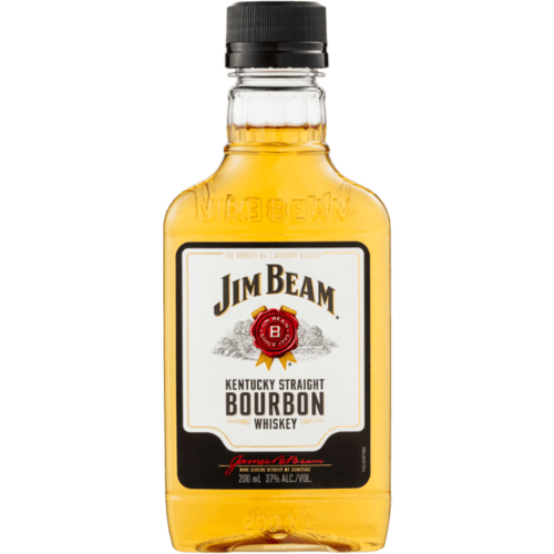 Jim Beam Kentucky Straight Bourbon Whiskey (200mL) | Caskers