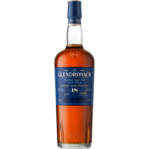 The GlenDronach 18YO Sherry Casks Matured Single Malt Scotch Whisky ...