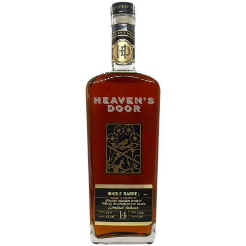 Heaven's Door 14YO Single Barrel Caribbean Rum Casks Finished Bourbon ...