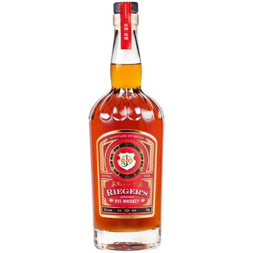 J. Rieger & Co. Bottled in Bond Straight Rye Whiskey: Buy Now | Caskers